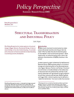 Structural Transformation and Industrial Policy - Economic Research ...