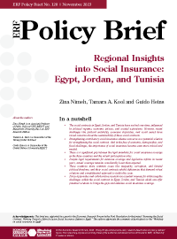 Regional Insights into Social Insurance: Egypt, Jordan, and Tunisia ...