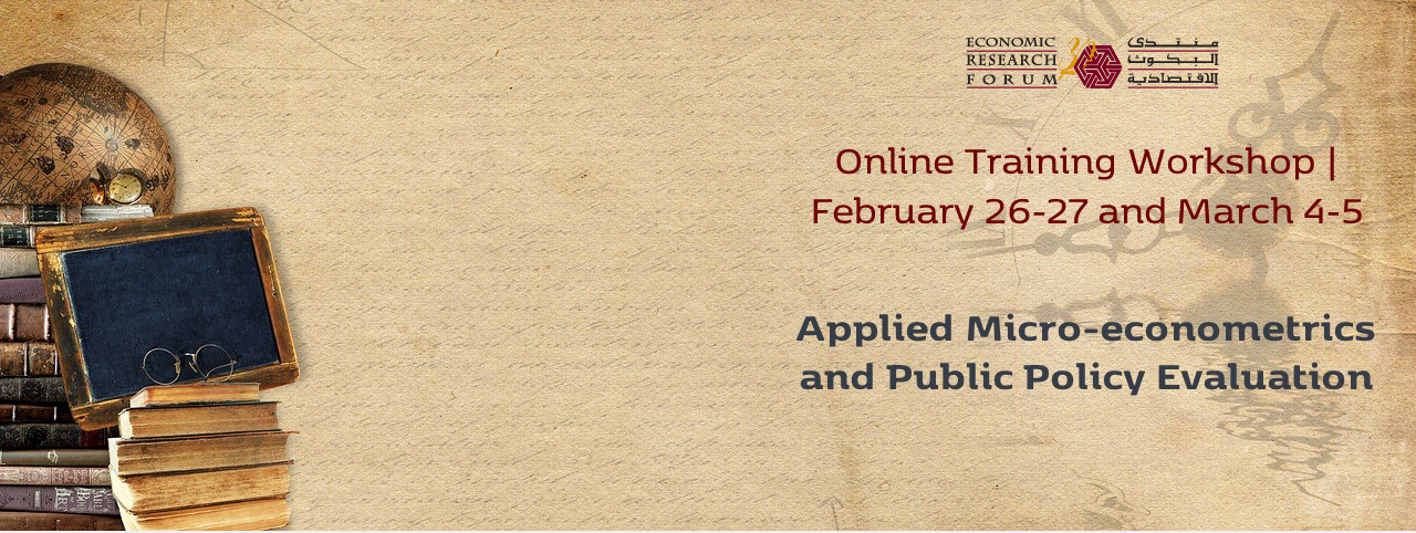Online Training Workshop on Applied Micro-econometrics and Public Policy Evaluation - Economic ...