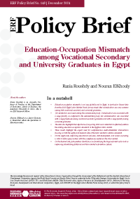 Education-Occupation Mismatch among Vocational Secondary and University ...